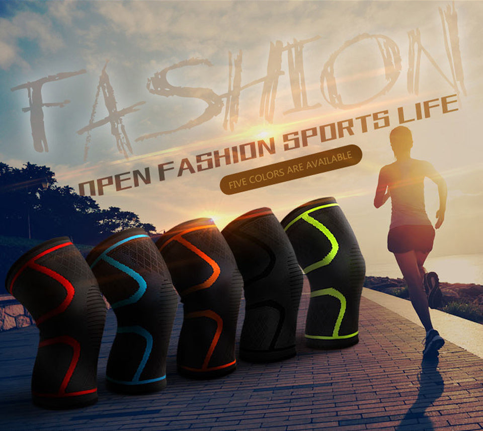 1pc AOLIKES Compression Knee Sleeve | Breathable, Non-Slip, Ideal for ...